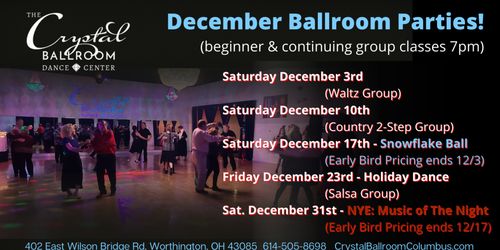 Weekly Ballroom Dance Parties | ColumbusMakesArt.com (en-US)