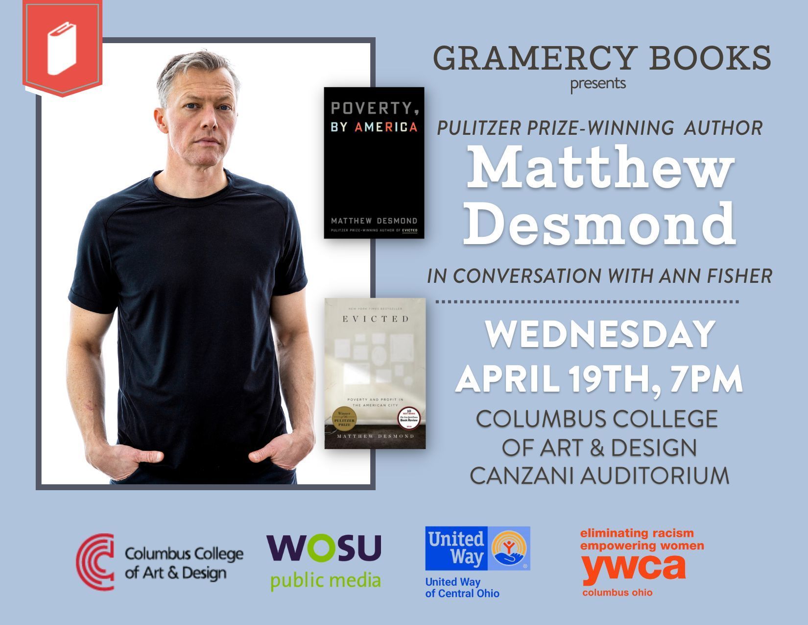An Evening with Pulitzer Prize-Winning Author Matthew Desmond ...