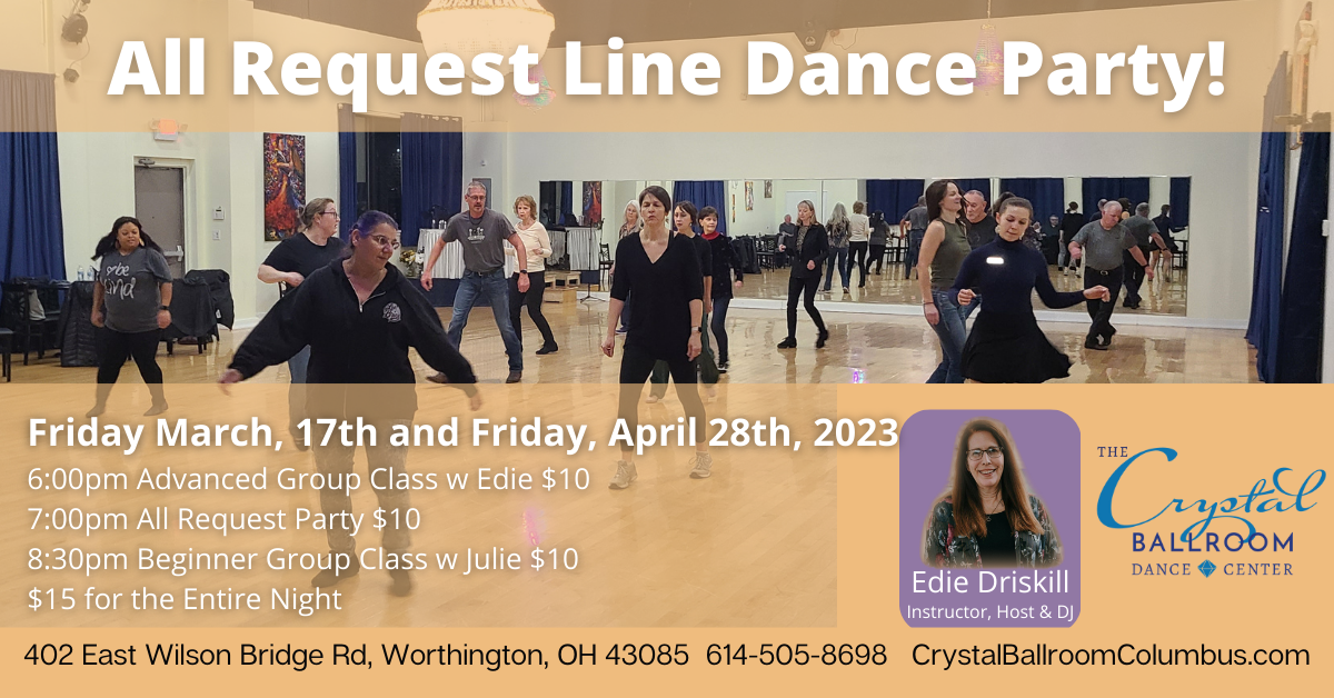 All Request Line Dance Parties (with classes!) | ColumbusMakesArt.com ...