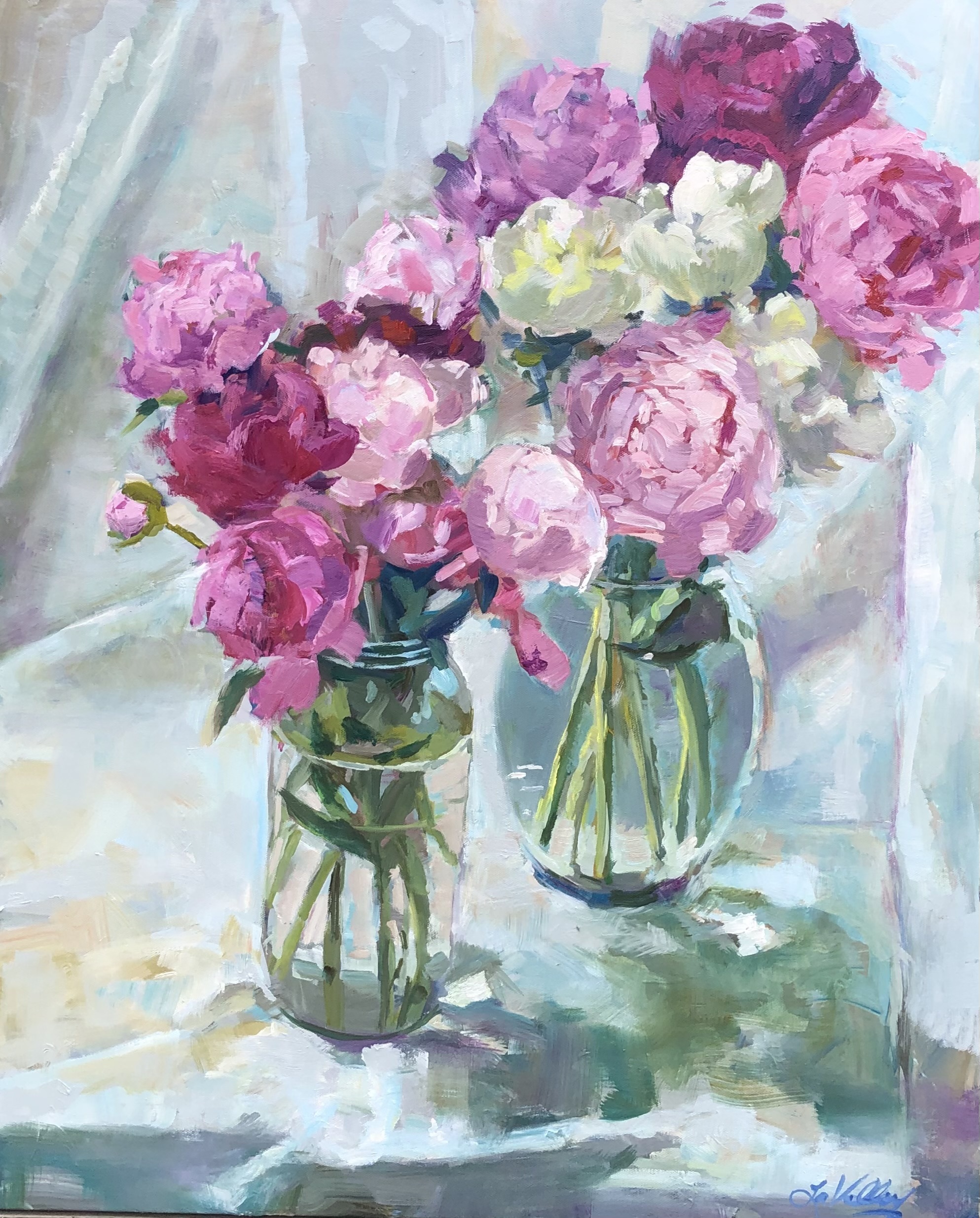 The Little Blue House by Sharon Weiss Gallery | ColumbusMakesArt.com ...