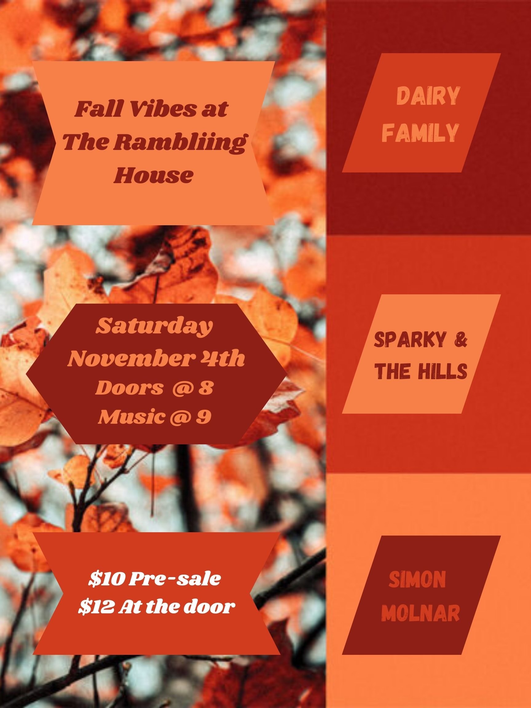 Dairy Family, Sparky & The Hills, and Simon Molnar | ColumbusMakesArt ...