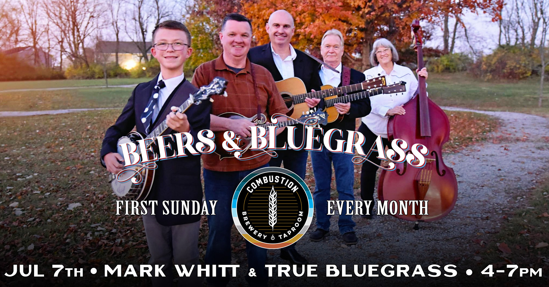 Beers & Bluegrass feat Mark Whitt & the True Bluegrass Band ...