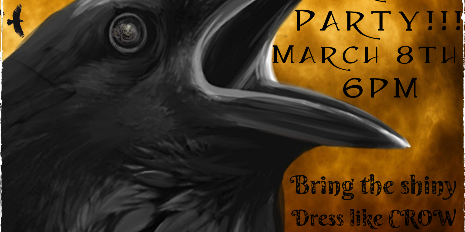 Arts in Ohio | Crow Party at Cora's Curiosities