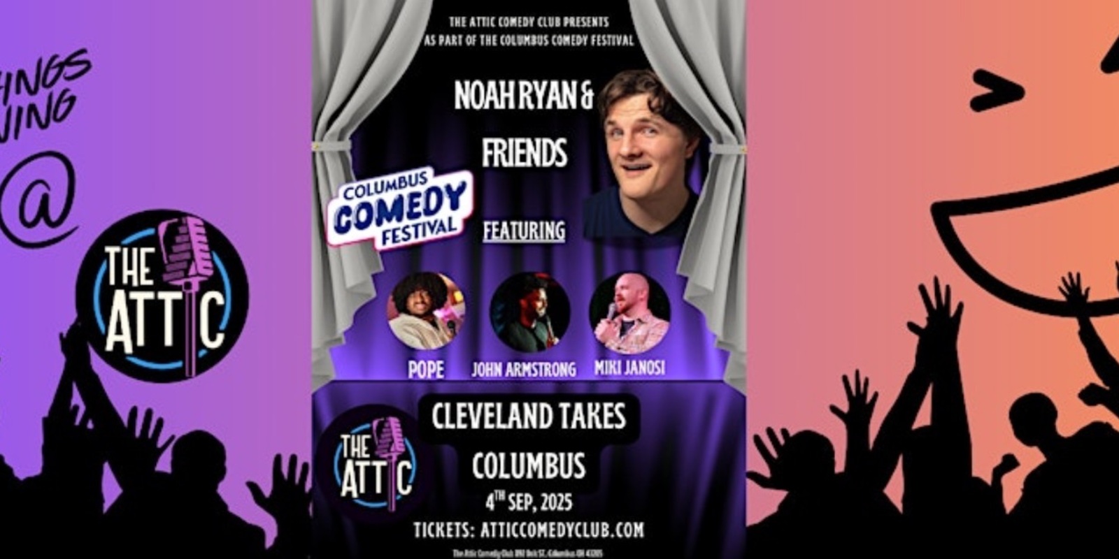 Cleveland Invades the Columbus Comedy Festival: Hosted by Noah Ryan ...