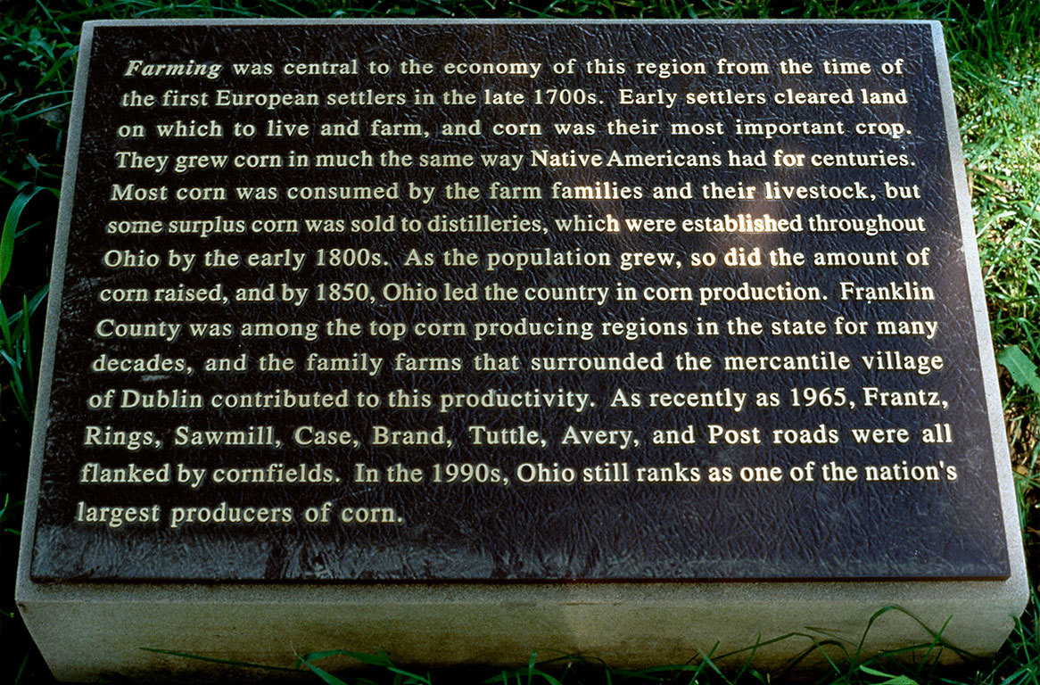 Arts in Ohio | Field of Corn (with Osage Orange Trees)