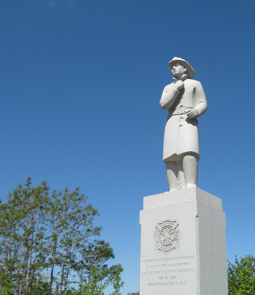 Arts in Ohio | MEMORIAL TO FIREFIGHTERS