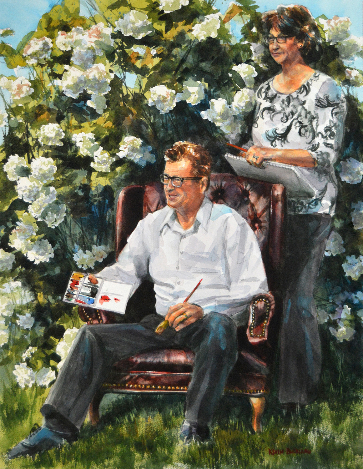 Watercolor Commissions by Kevin Buckland | ColumbusMakesArt.com (en-US)